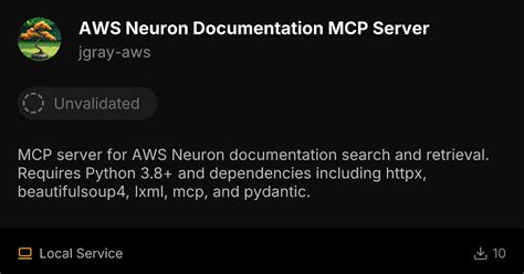 Aws Neuron Documentation Mcp Server · Lobehub