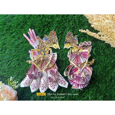Jual Wayang Rama Sinta Bahan Hiasan Aksesoris Mahar Pernikahan Ornamen