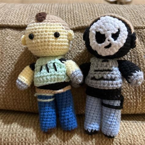 Fnf Bandu Crochet Plush Fnf Bambi Plush Toy Fnf Doll Etsy