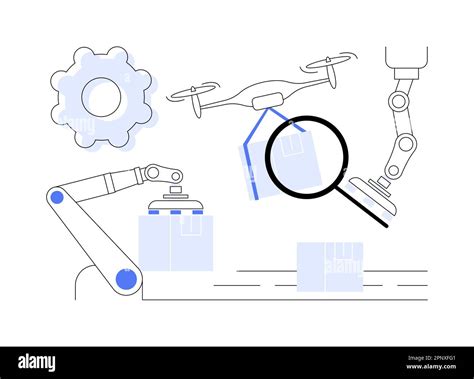 Labor Substitution Abstract Concept Vector Illustration Stock Vector Image And Art Alamy