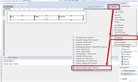 How To Create A Report That Uses A Remote Json Data Source How To Jaspersoft Community