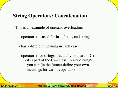 Ppt The C String Class Powerpoint Presentation Free Download Id