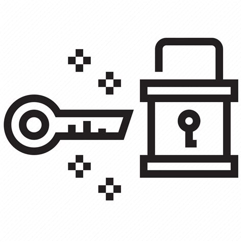 Key Unlock Lock Save Icon Download On Iconfinder