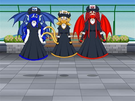 Mage Sisters By Xenovia On Deviantart