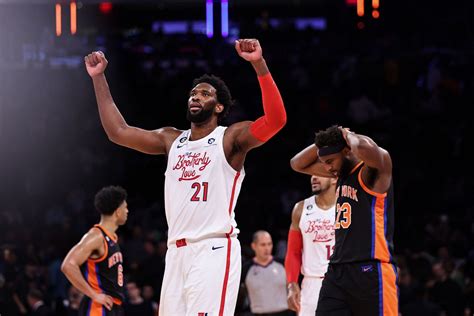 Nba Rumors 76ers Insider Believes Joel Embiid To Knicks Could Happen