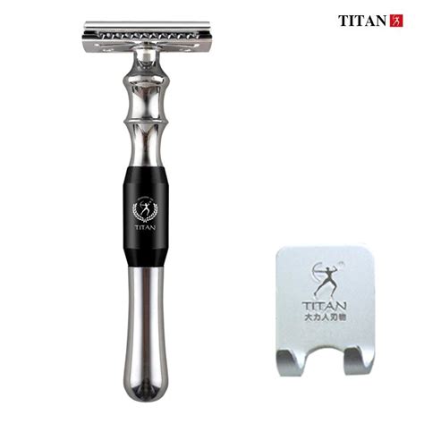 Бритва для бритья TITAN, безопасная бритва для мужчин, металлическая ...