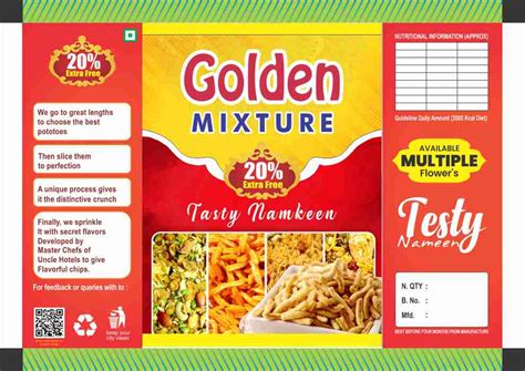 Namkeen Packaging Design