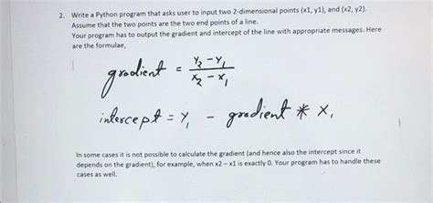 solved write a python program that asks user to input two
