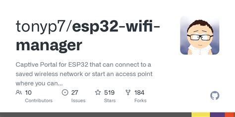 Esp32 Wifi Manager User Main C At Master · Tonyp7 Esp32 Wifi Manager · Github