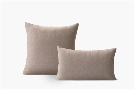 Indoor Outdoor Herringbone Pillow Cover Burlap Ben Soleimani