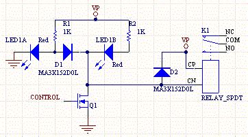 LED Indicator For Relay Daycounter