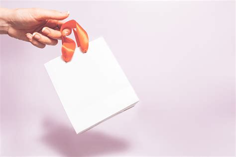 플라잉 쇼핑 페이퍼 백 소비의 개념 쇼핑 기호 복사 공간 트렌드 파스텔 색상 가방에 대한 스톡 사진 및 기타 이미지 가방 개념 고객 Istock