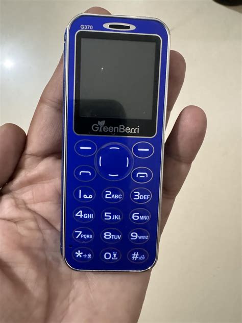 Greenberri G370 Keypad Dual Sim Mobile With Slim And Stylish Design