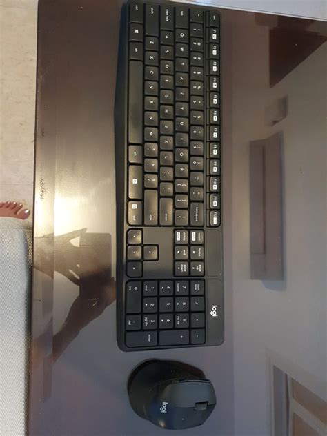Logitech USB Keyboard And Mouse K Bluetooth Computers Tech Parts Accessories Mouse