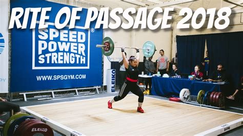 Rite Of Passage 2018 Youtube