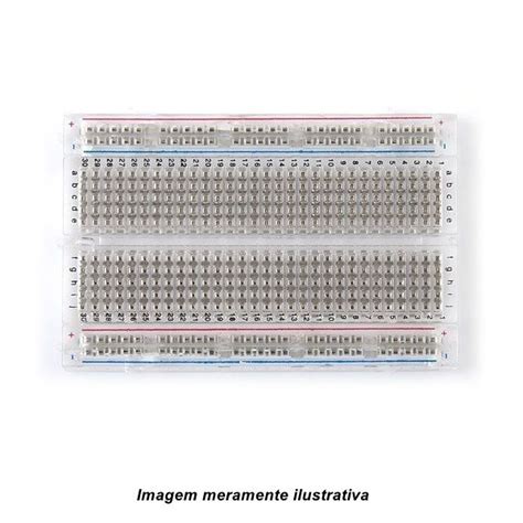 Protoboard furos para projetos eletrônicos e Arduino Arduino e Raspberry em Manaus é na