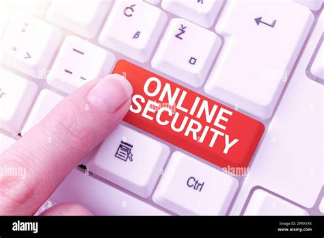 Sign Displaying Online Securityrules To Protect Against Attacks Over
