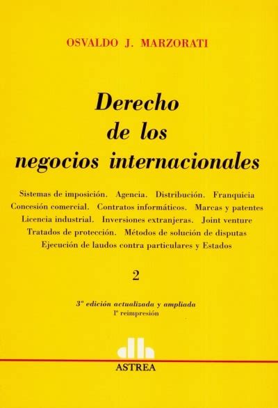 Libro Derecho De Los Negocios Internacionales Tomo I Ii