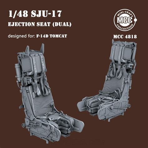 Sju 17 Naces Ejection Seat For F 14d 2pcs Mini Craft Collection