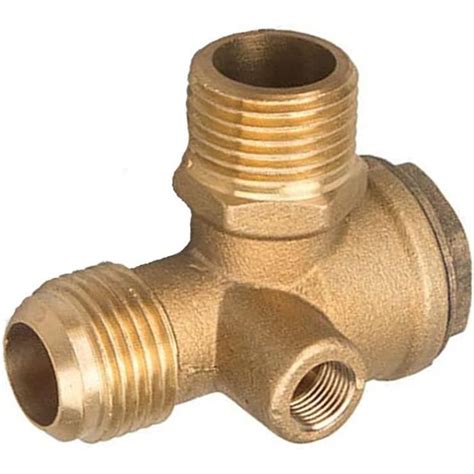 Senrise Clapet Anti Retour Pour Compresseur D Air En Laiton 3 Voies