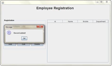 Github Bl Keee Employeeregistarationapp Gui App Using Mysql Database To Keep Track Of Your
