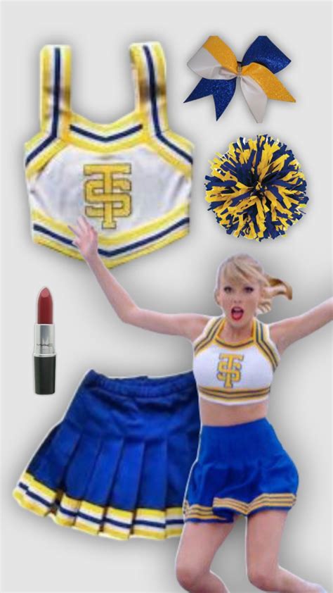 Taylor Swift Shake It Off Cheerleader Costume Taylorswifttheerastour Taylor Swift Halloween