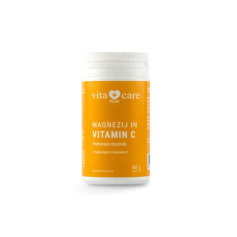 Magnezij In Vitamin C 90 Kapsul VitaCare