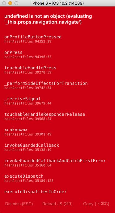 Javascript Trouble With Stack Navigator And Tab Navigator For React