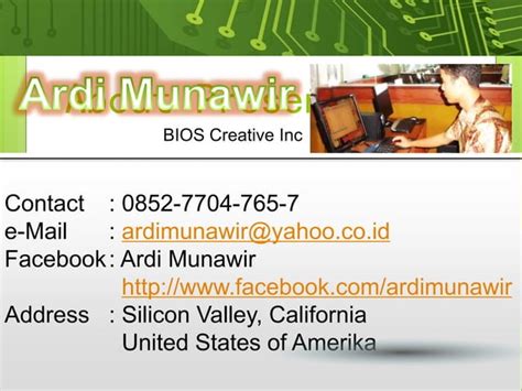 Bios Basic Input Output System Tentang Bios Komputer Dalam Bahasa Inggris Ppt