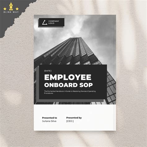 Standard Operating Procedure Template Employee Onboarding SOP Human