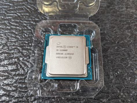 Intel Srknk Core I9 11900f 2 5ghz 8 Core Socket 1200 Cpu Processor Ebay