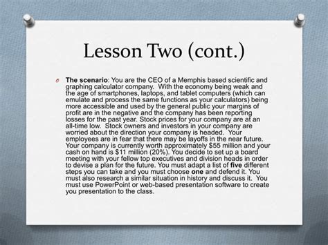 web enhanced learning mini lesson plans project ppt free download