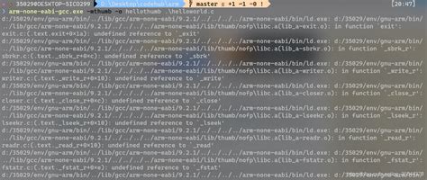 arm none eabi gcc 报错 undefined reference to exit 解决方案 specs nosys