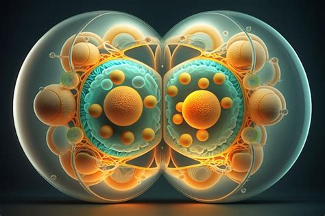 Divisão Celular Ou Conexão Celular O Processo Microbiológico De