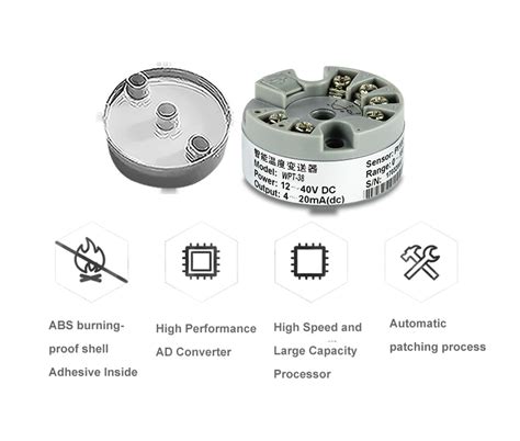 Smart Head Mounted Temperature Transmitter With Usb High Quality Smart Head Mounted Temperature
