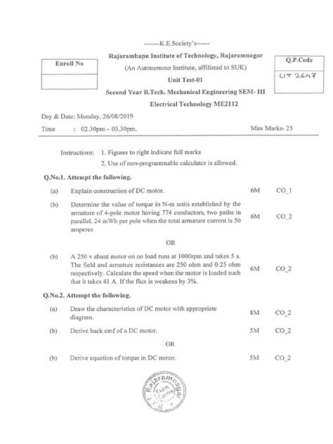 mech ut 1 sem 1 pdf
