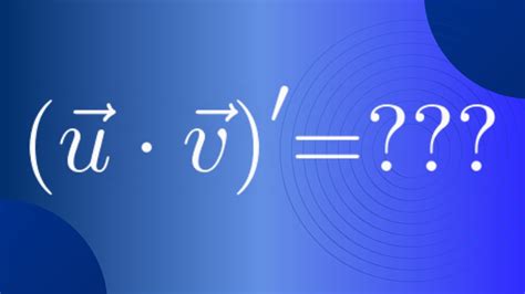 The Properties Of Vector Differentiation Youtube