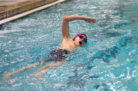 Varsity Swim Team February 21 2017 Friends Seminary