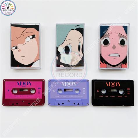 Original Adoy Catnip Love Vivid Three Tape Set Cassette Tape Shopee