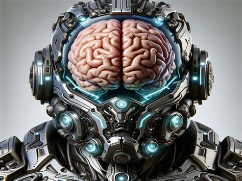 Download Ai Generated Brain Cyborg Royalty Free Stock Illustration