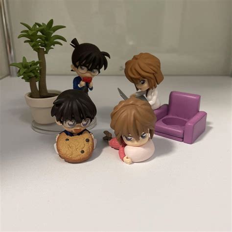 名探偵コナン 江戸川コナン 灰原哀ミニフィギュアセット メルカリ