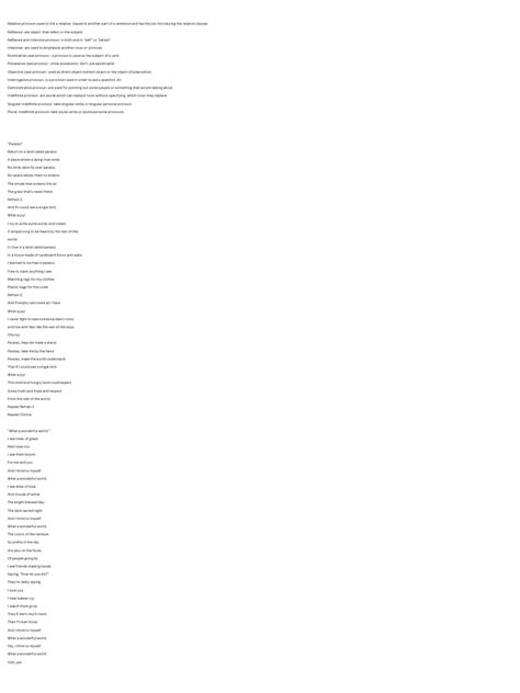 Nominative Case Pronoun A Pronoun Is Used As The Subject Of A Verb
