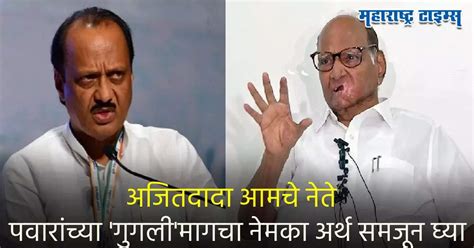 Sharad Pawar Statement On Ajit Pawar Is Our Leader Political Explainer