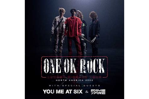 One Ok Rock、約3年ぶり北米ツアー開催決定 9月19日から約1か月で各都市を巡る Encount