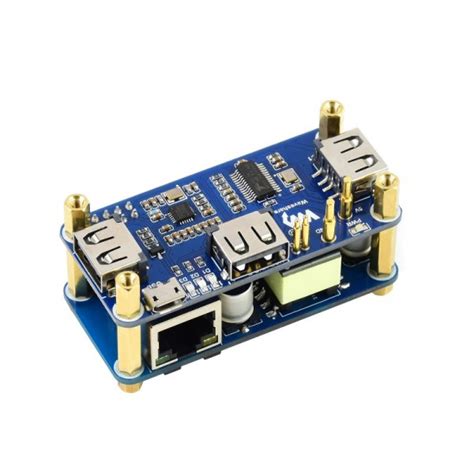 buy waveshare ethernet usb hub hat b for raspberry pi series 1x
