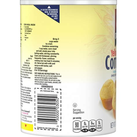Quaker Oats Cornmeal Cornbread Recipe Bryont Blog