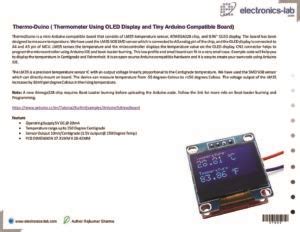 Thermoduino Electronics Lab