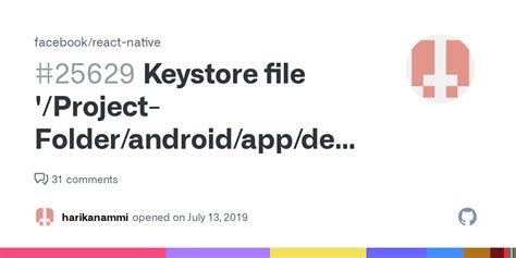 keystore file project folder android app debug keystore not found