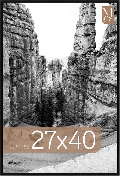 Mcs Everline Movie Poster Frame 27x40 Black Vertical And Horizontal Wall Hanging