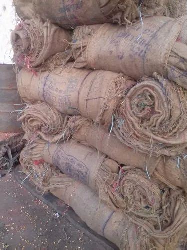 Kg Brown Potato Used Jute Gunny Bags For Goods Packaging Packaging Type Roll At